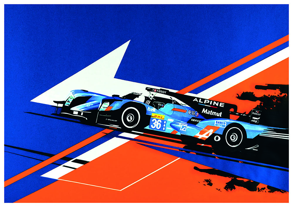 Alpine A460 n°36 2016 – Cars-Art